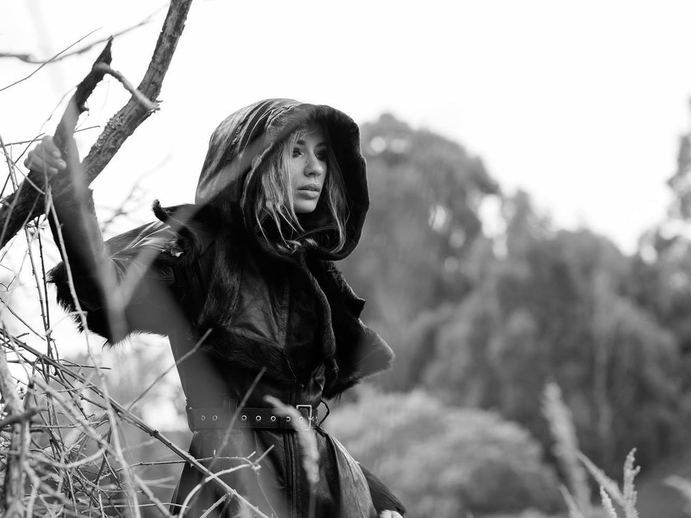Peter Coulson photographs Rhiannon Lee wearing RITUAL